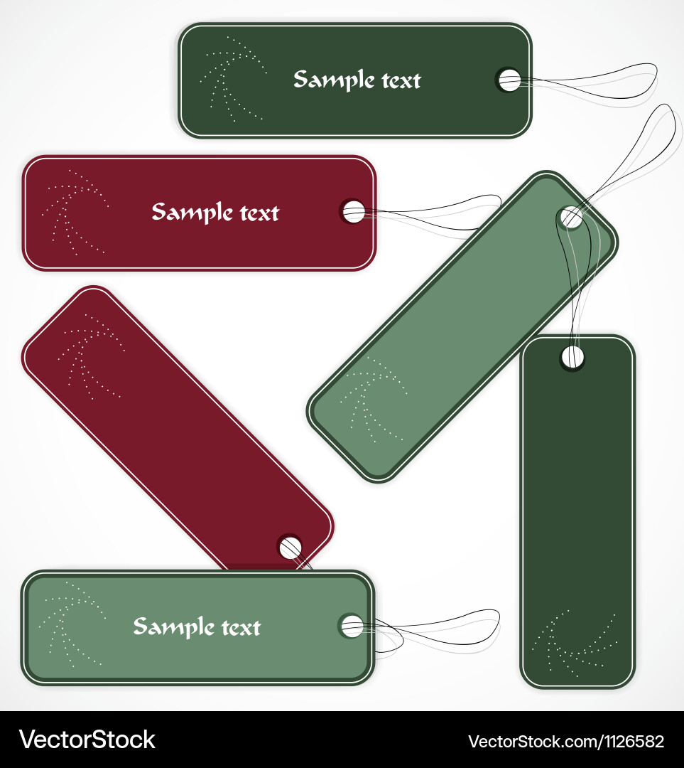 Discount tags Royalty Free Vector Image - VectorStock