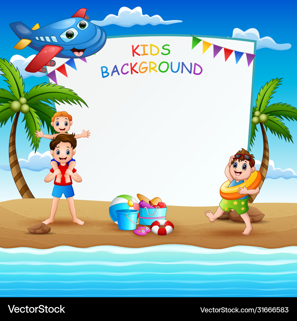 Kids Summer Borders