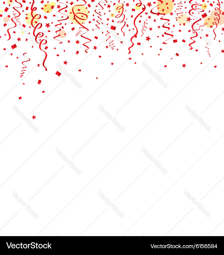 Red ribbons background Royalty Free Vector Image