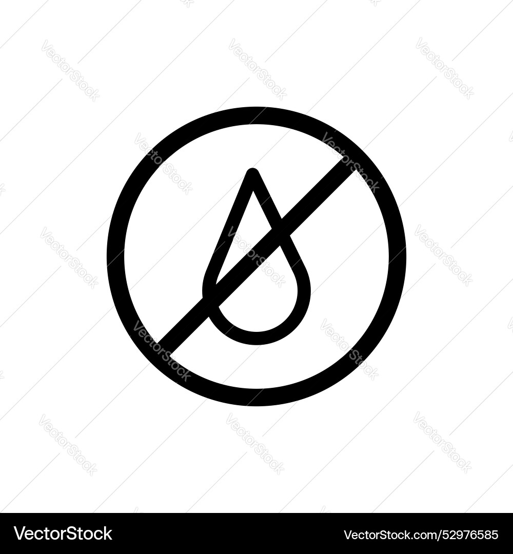 Oil free icon Royalty Free Vector Image - VectorStock
