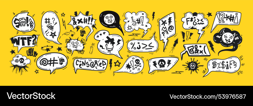 Censored Sign Vector Images (over 5,400)