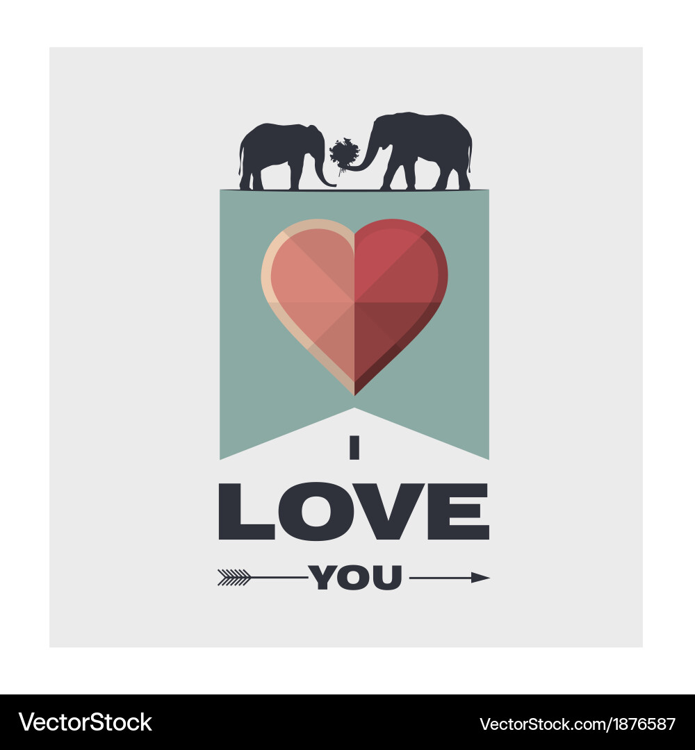 I love you Royalty Free Vector Image - VectorStock