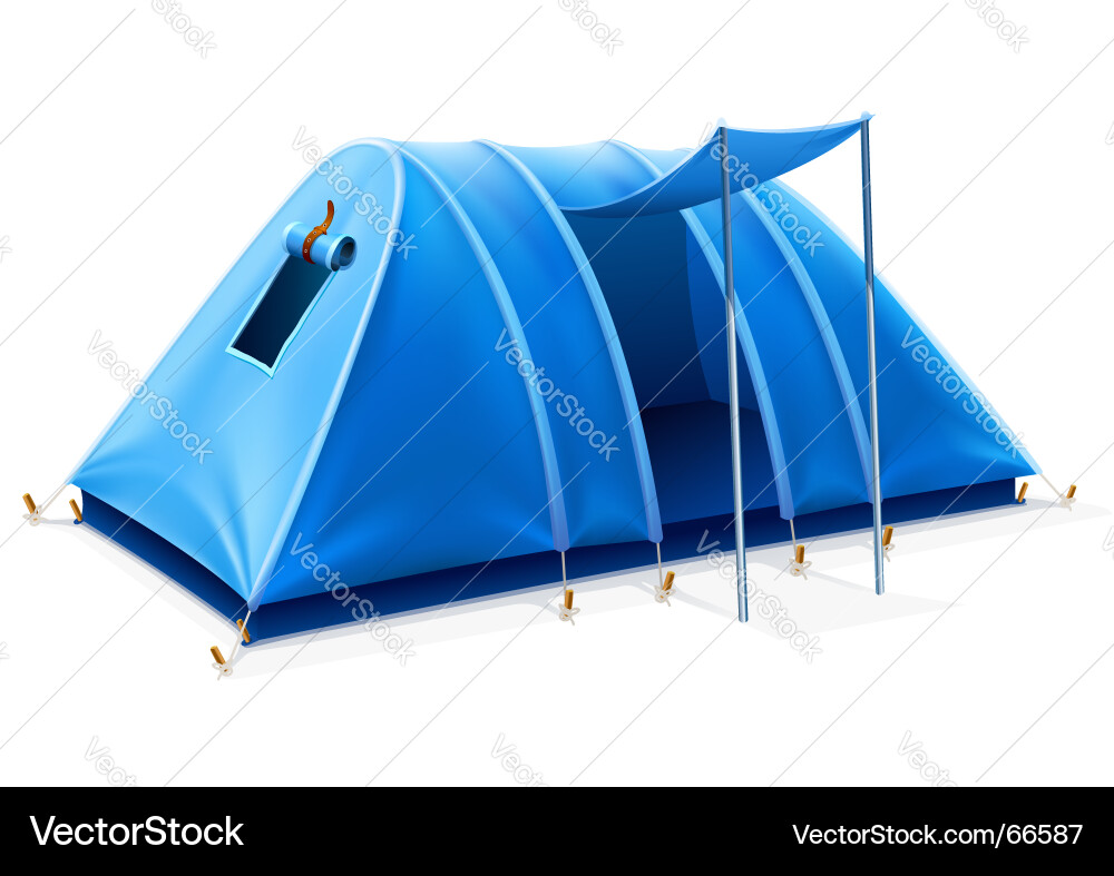 Tent Royalty Free Vector Image - VectorStock