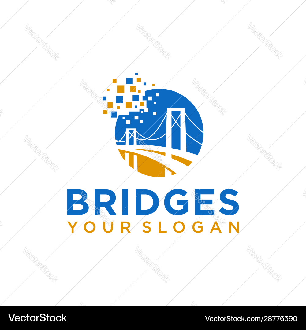 Pixel Art Bridge Vector Images (65)