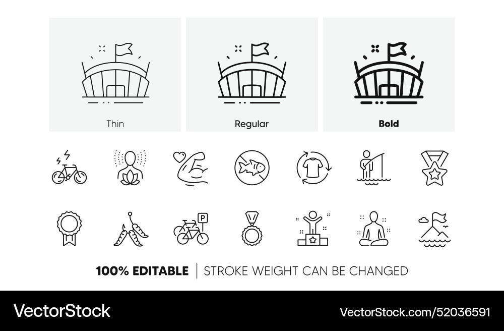 Bicycle parking mountain flag and winner line Vector Image