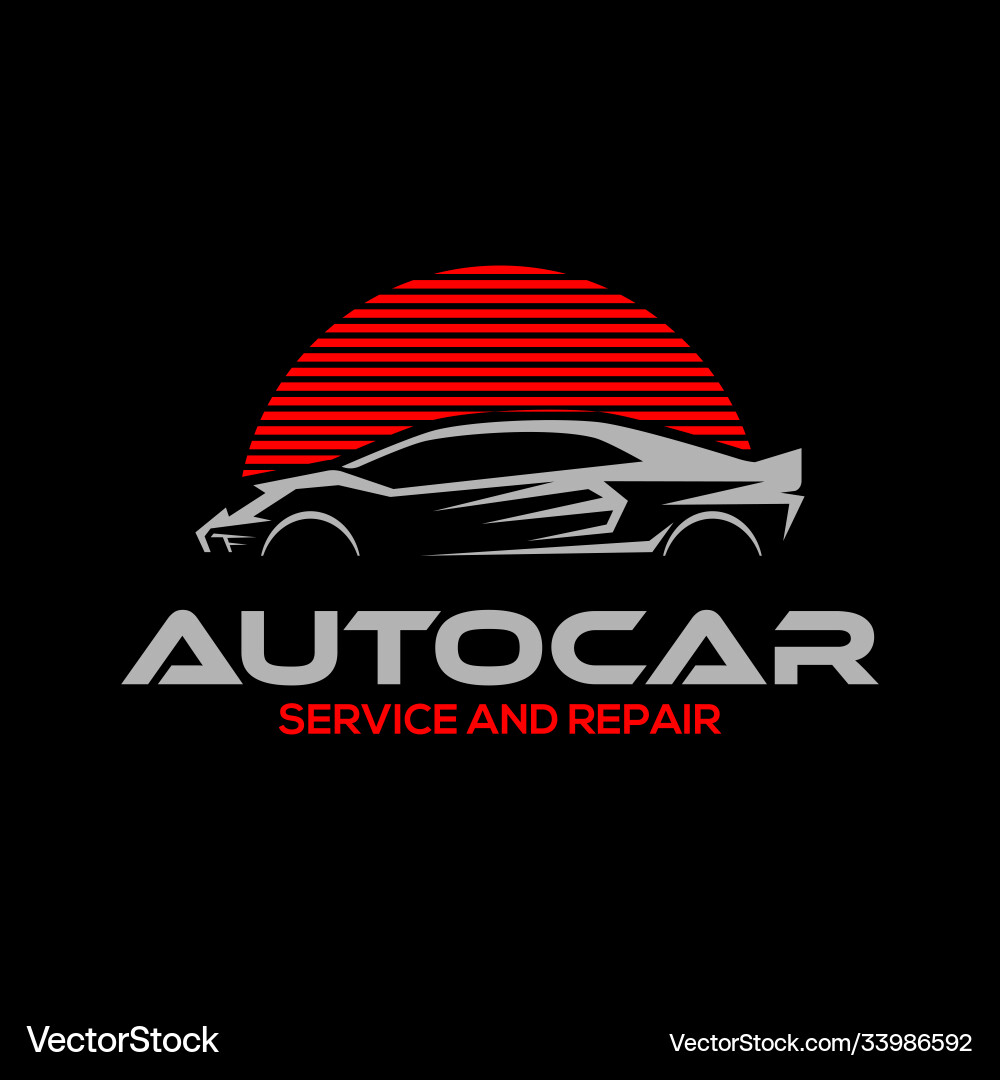 Auto car logo and badges premium Royalty Free Vector Image