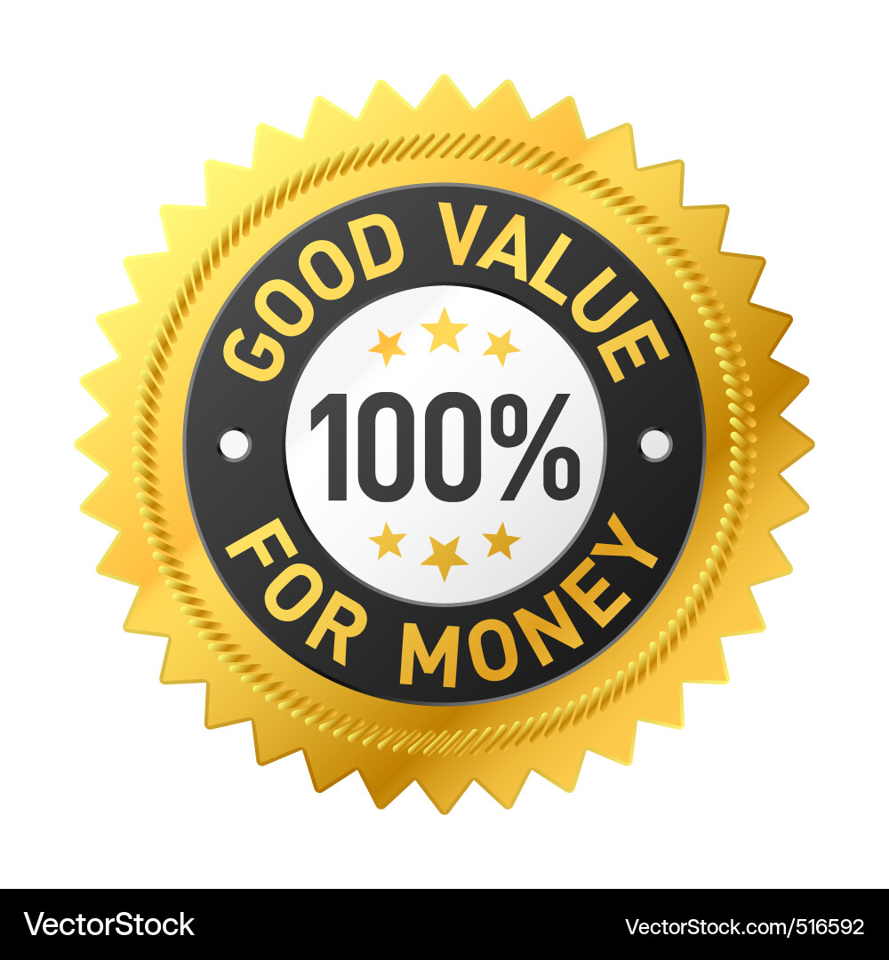 Quality sticker Royalty Free Vector Image - VectorStock