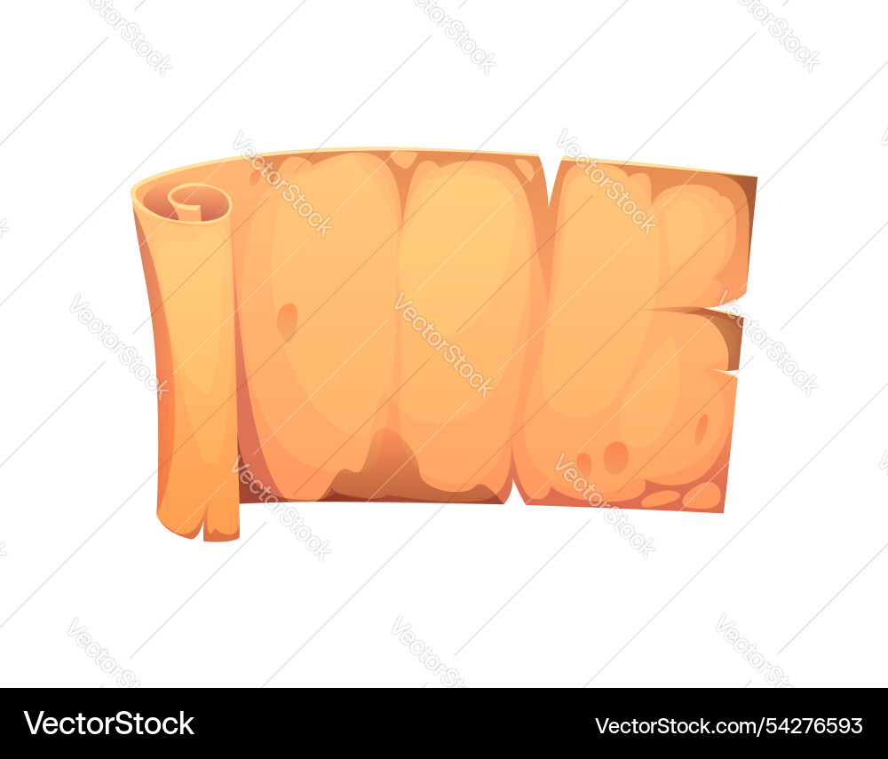 Pirate Scroll - Antique Parchment Royalty Free Vector Image