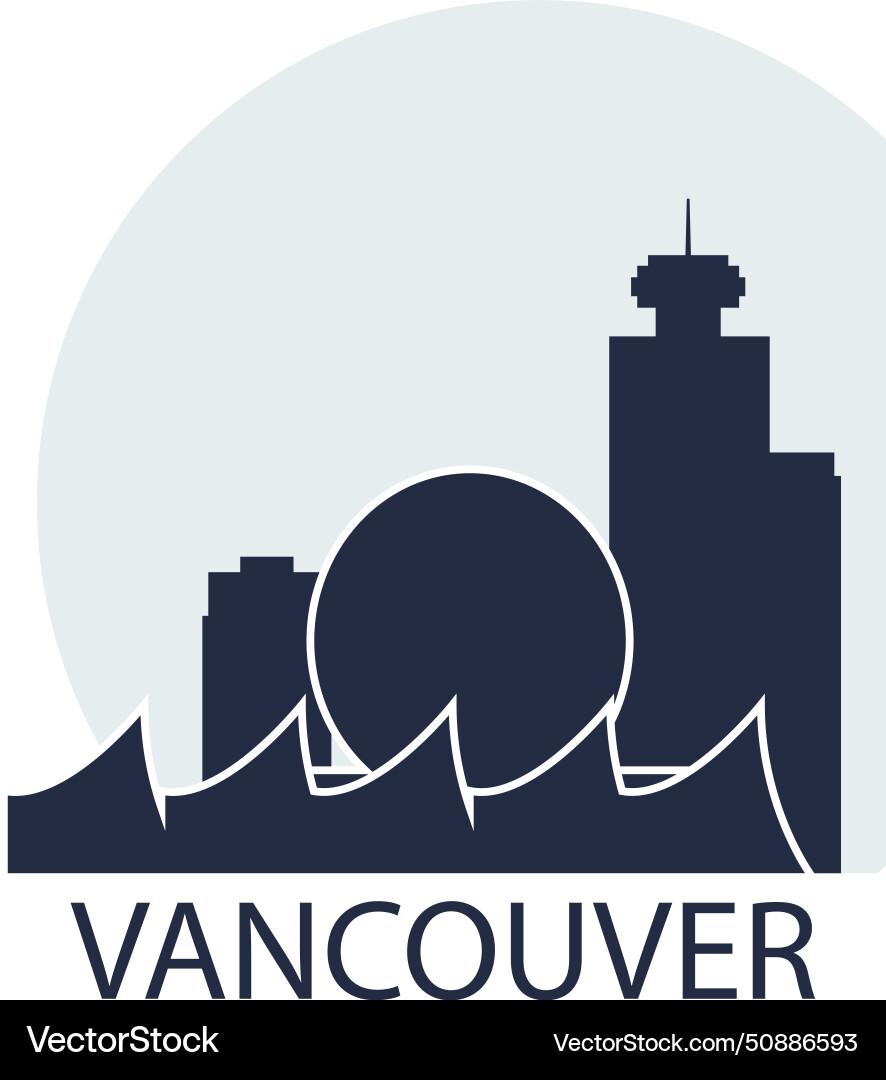 Vancouver logo Royalty Free Vector Image - VectorStock