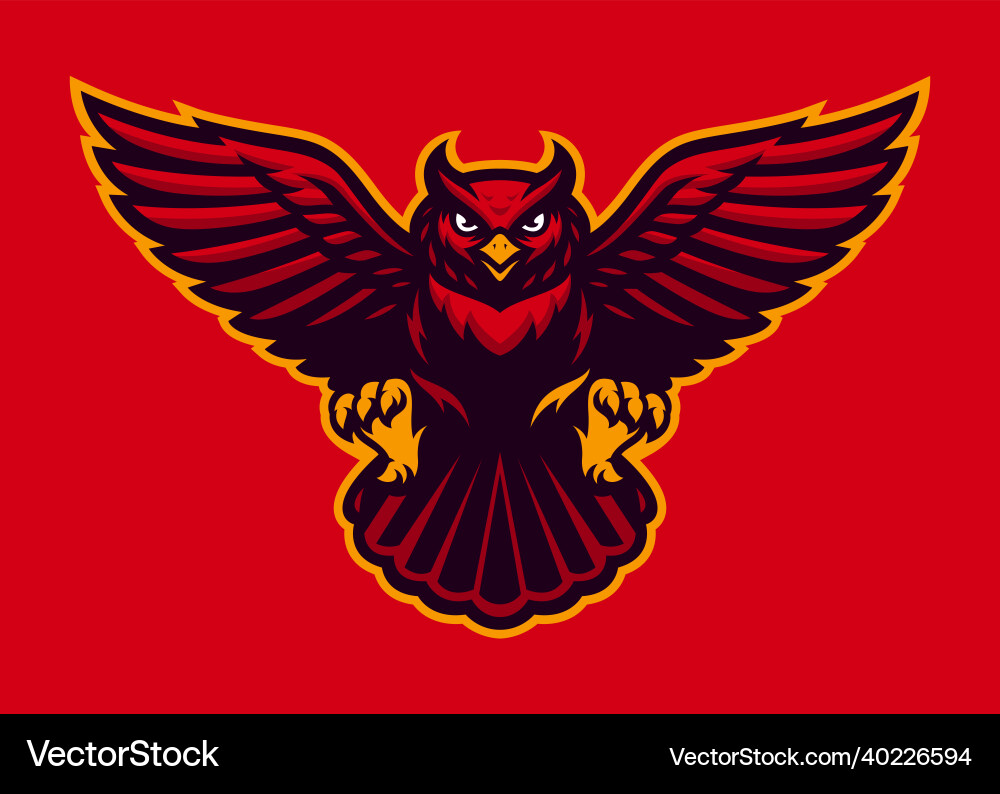 Owl mascot Royalty Free Vector Image - VectorStock