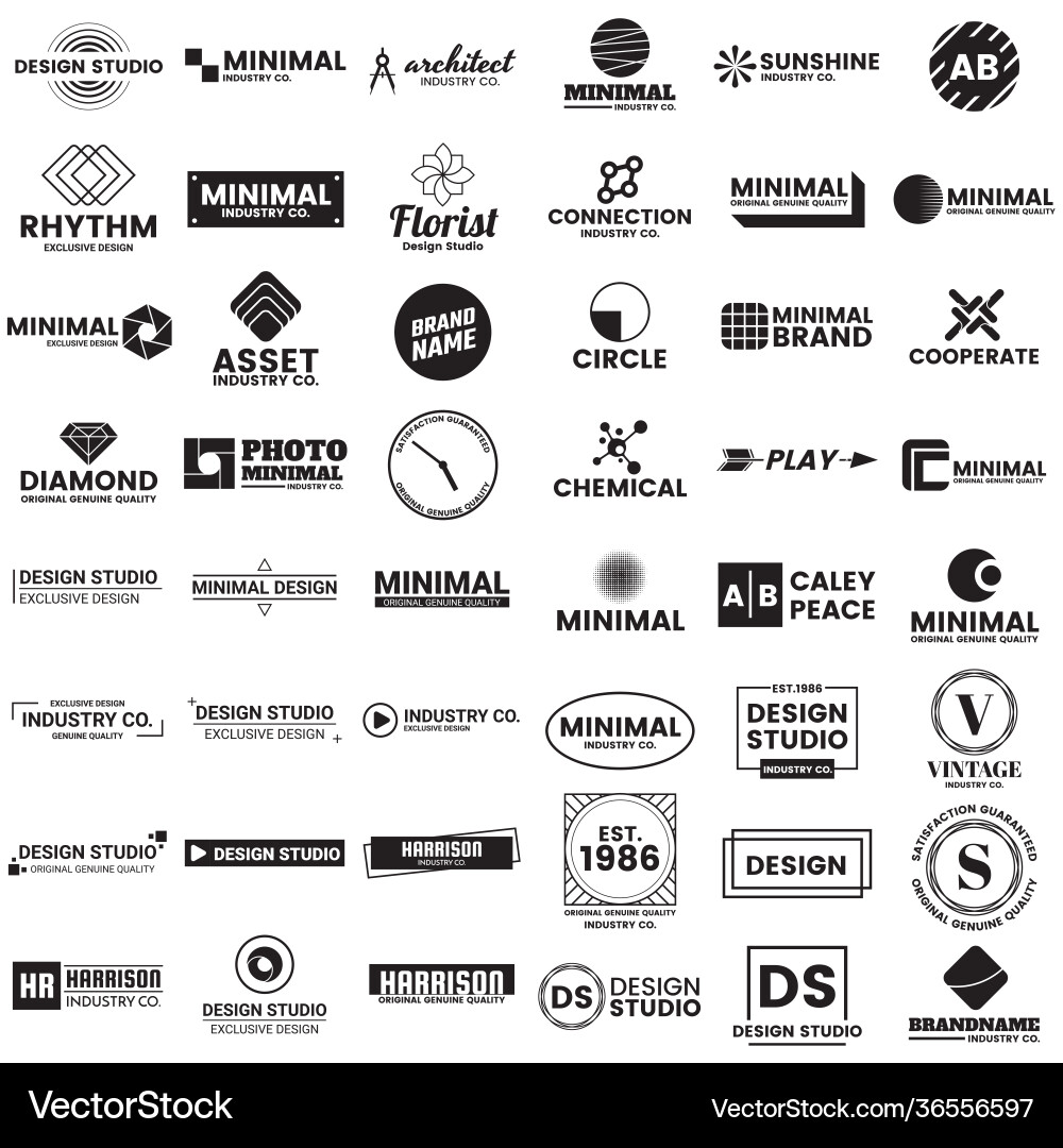 Minimal shape for banner Royalty Free Vector Image