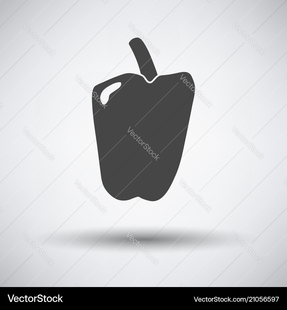 Pepper icon Royalty Free Vector Image - VectorStock