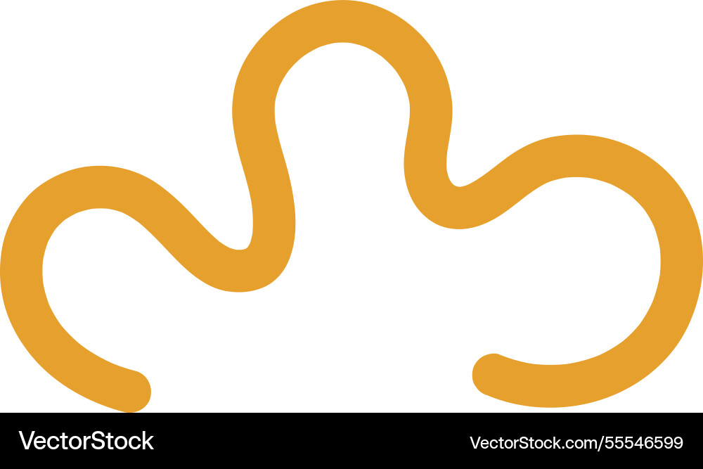 Abstract shapes freeform curved artistic motion Vector Image