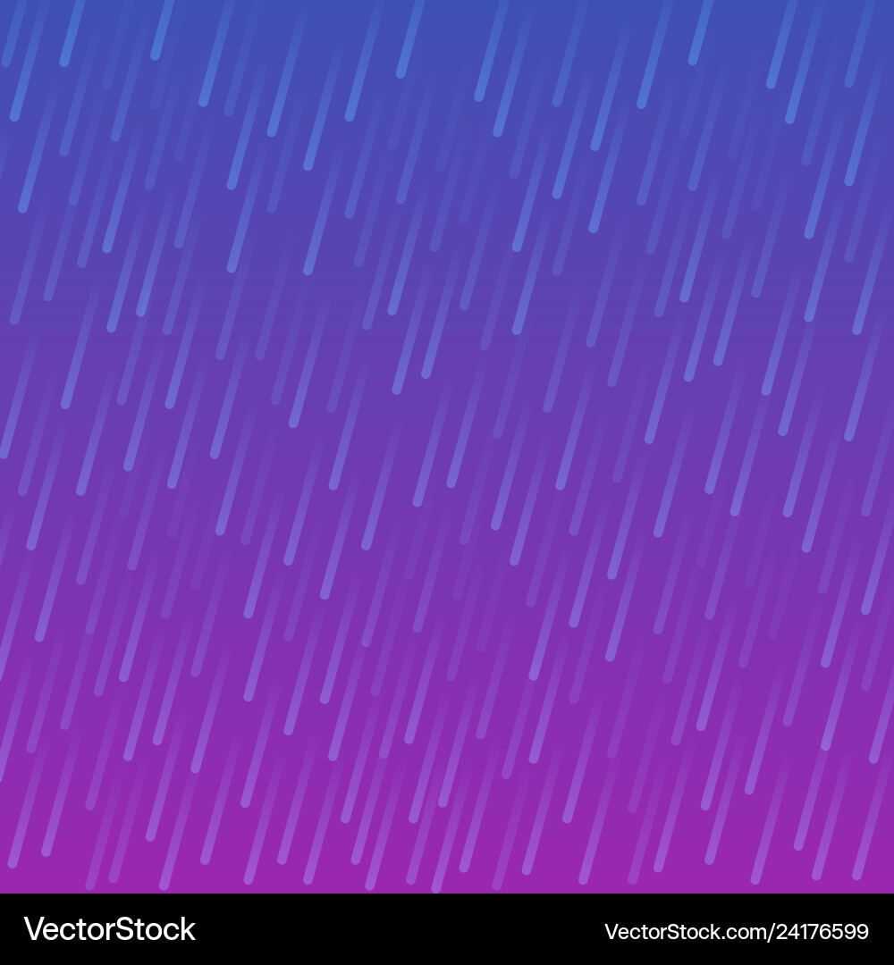 Neon Purple Raindrops on Blue Royalty Free Vector Image