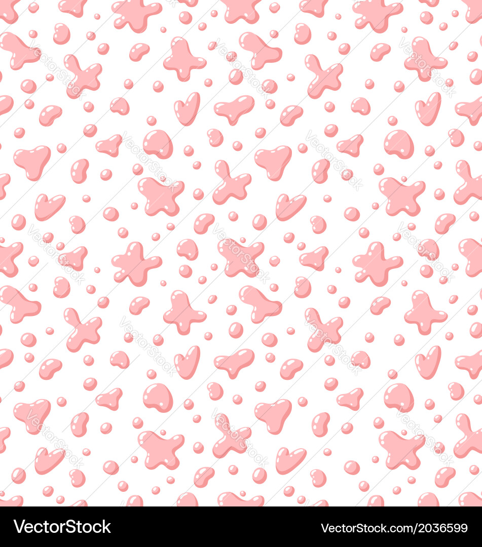 Pink Paint Splatter Pattern Royalty Free Vector Image