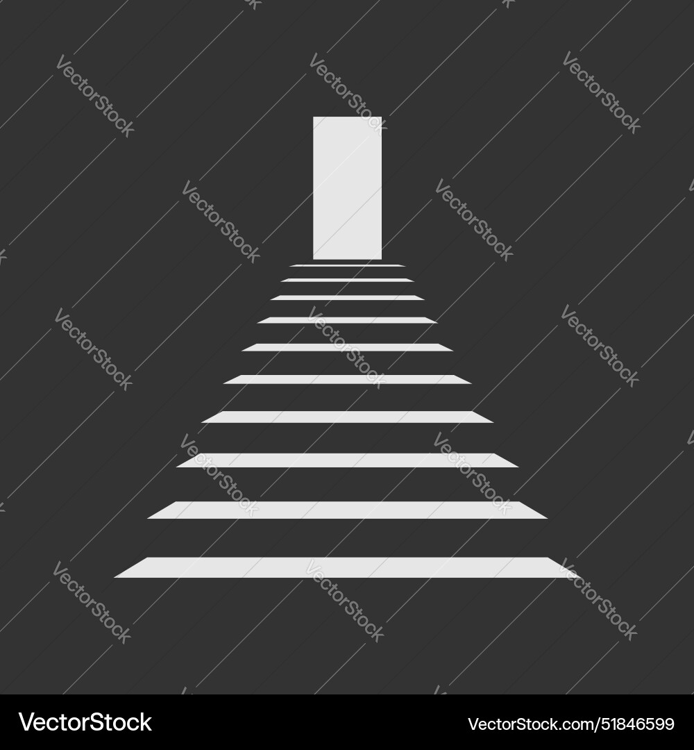 Stair up Royalty Free Vector Image - VectorStock