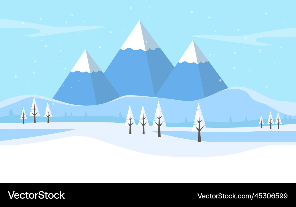 Winter Royalty Free Vector Image - VectorStock