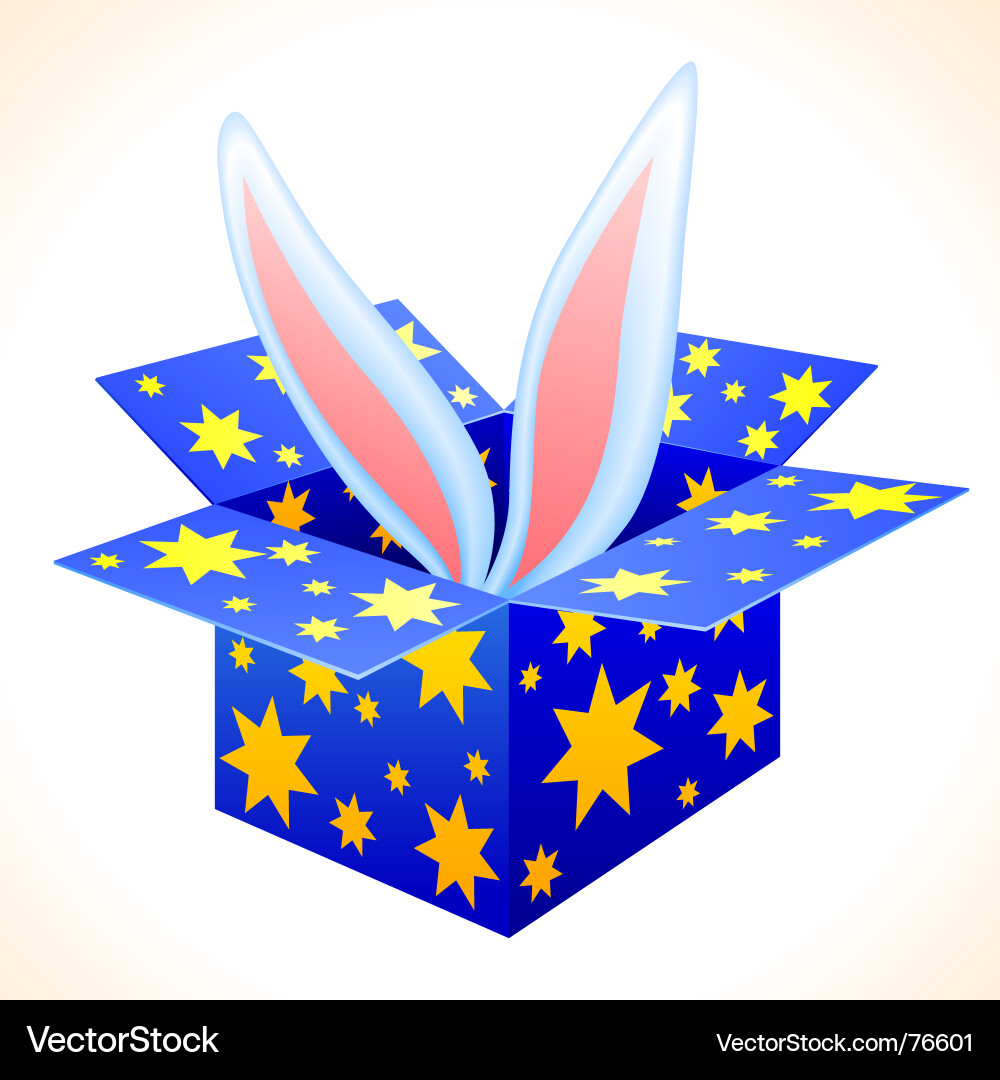Magic box Royalty Free Vector Image - VectorStock