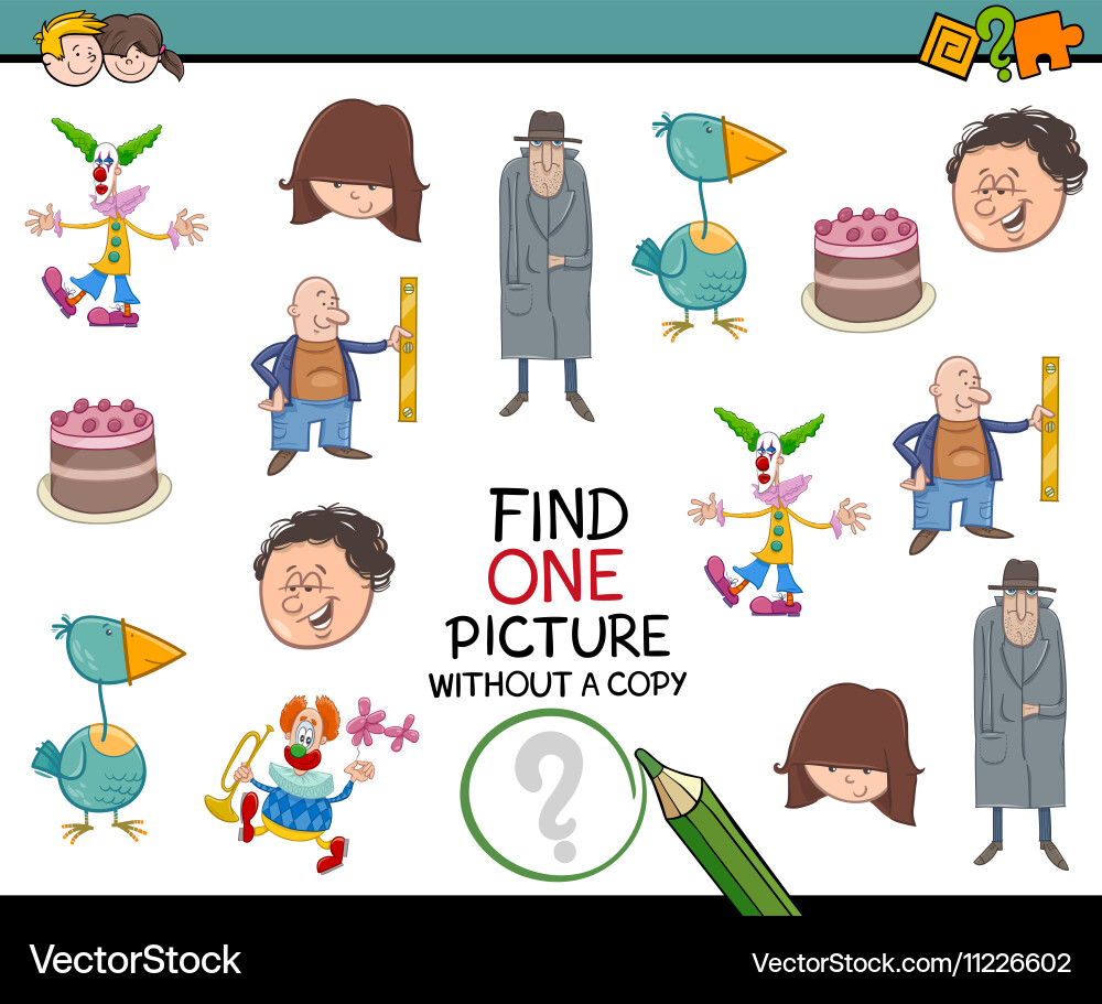 Educational task for children Royalty Free Vector Image