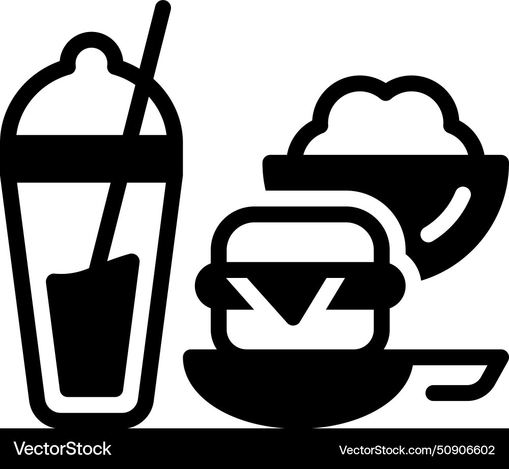 Food and beverage Royalty Free Vector Image - VectorStock