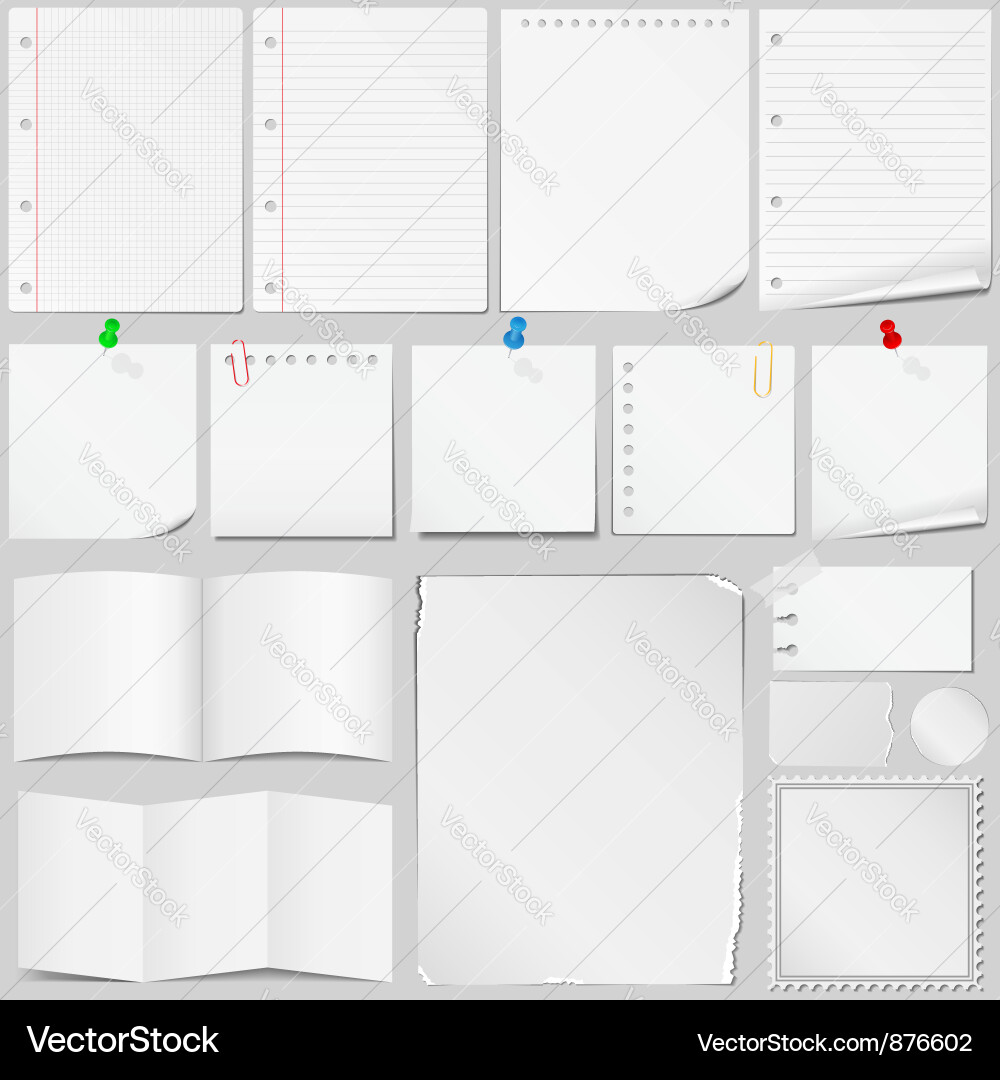 Paper Royalty Free Vector Image - VectorStock