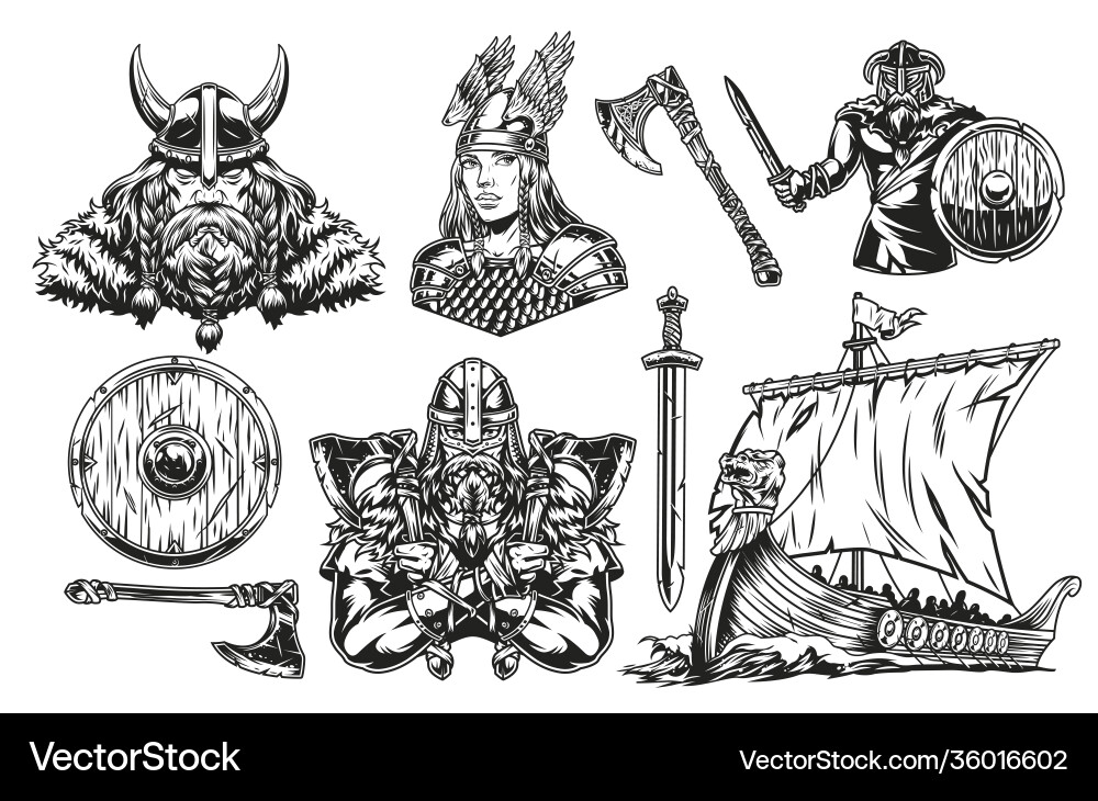 Valkyrie Vector Images (over 380)