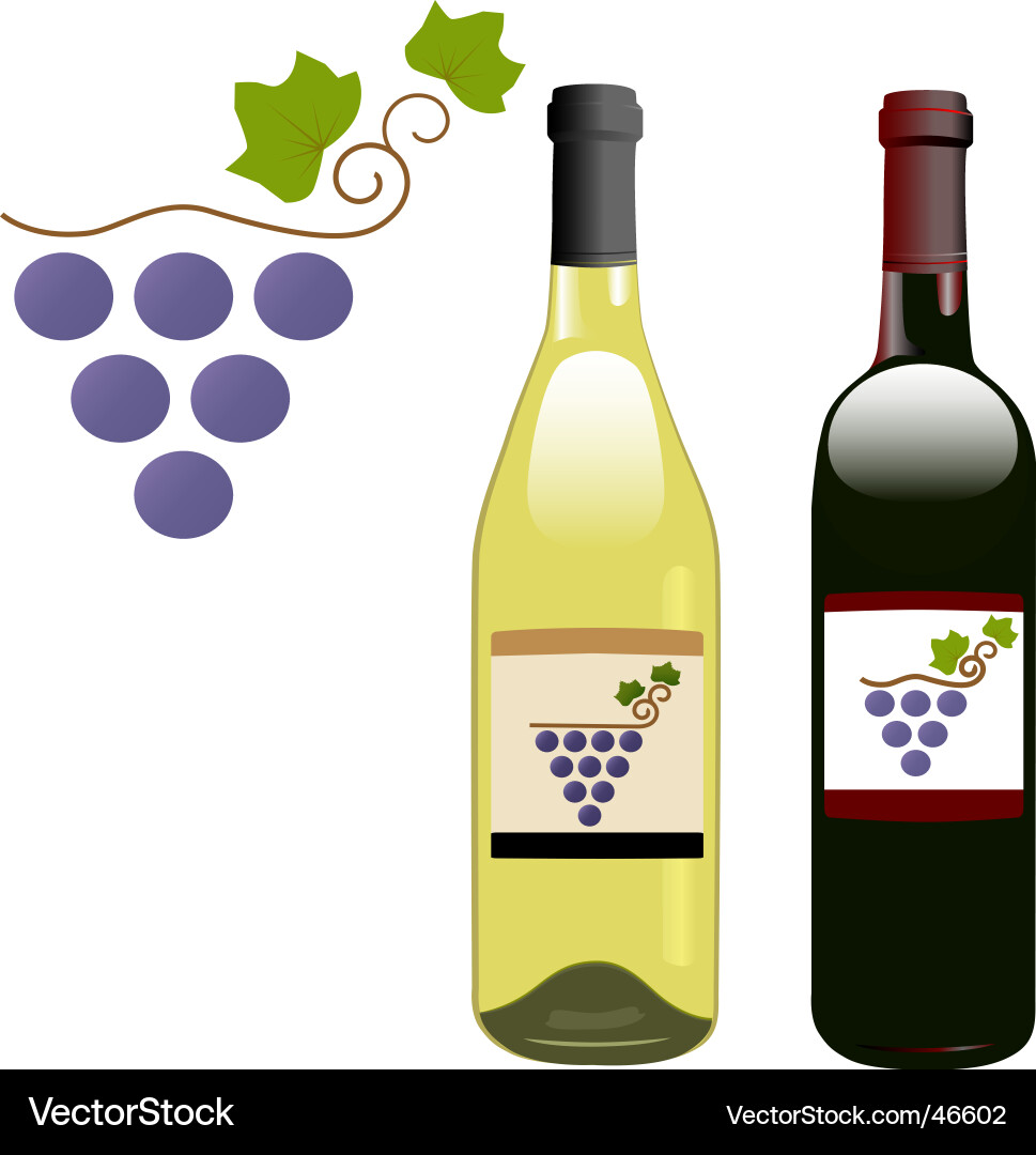 Wine symbol Royalty Free Vector Image - VectorStock