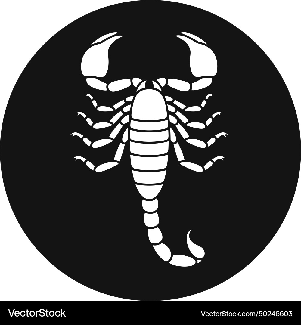 Scorpion Royalty Free Vector Image - VectorStock