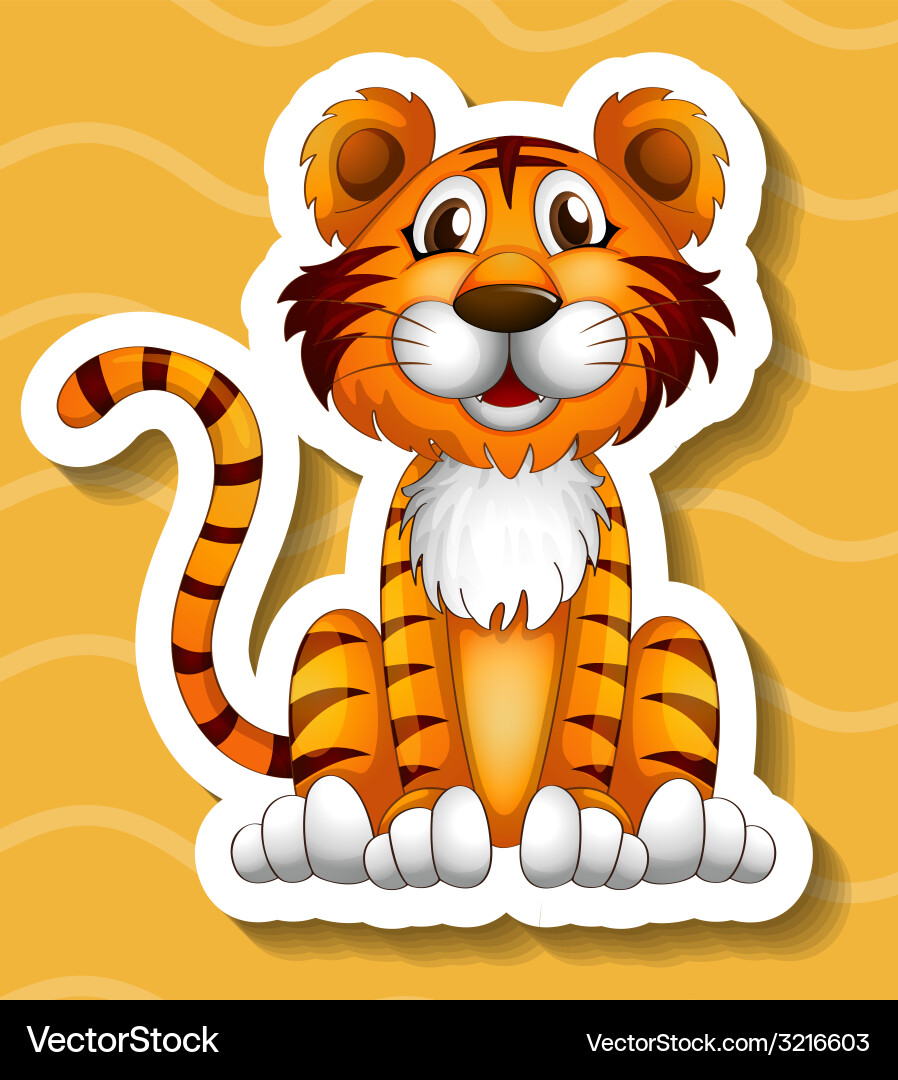 Tiger Royalty Free Vector Image - VectorStock