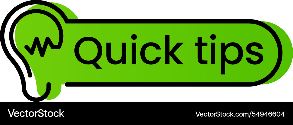 Green rounded rectangle with black border Vector Image