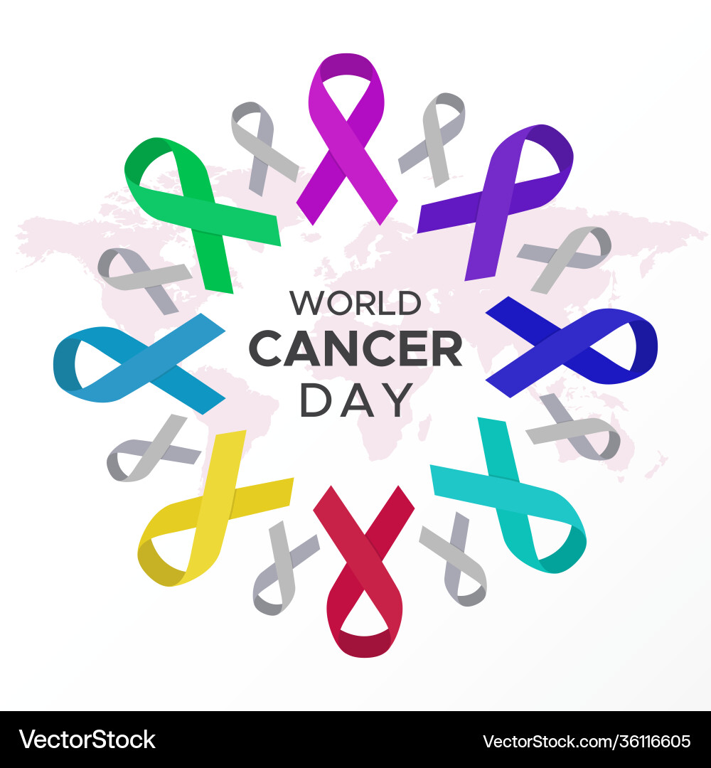Cancer Awareness Campaign Royalty Free Vector Image