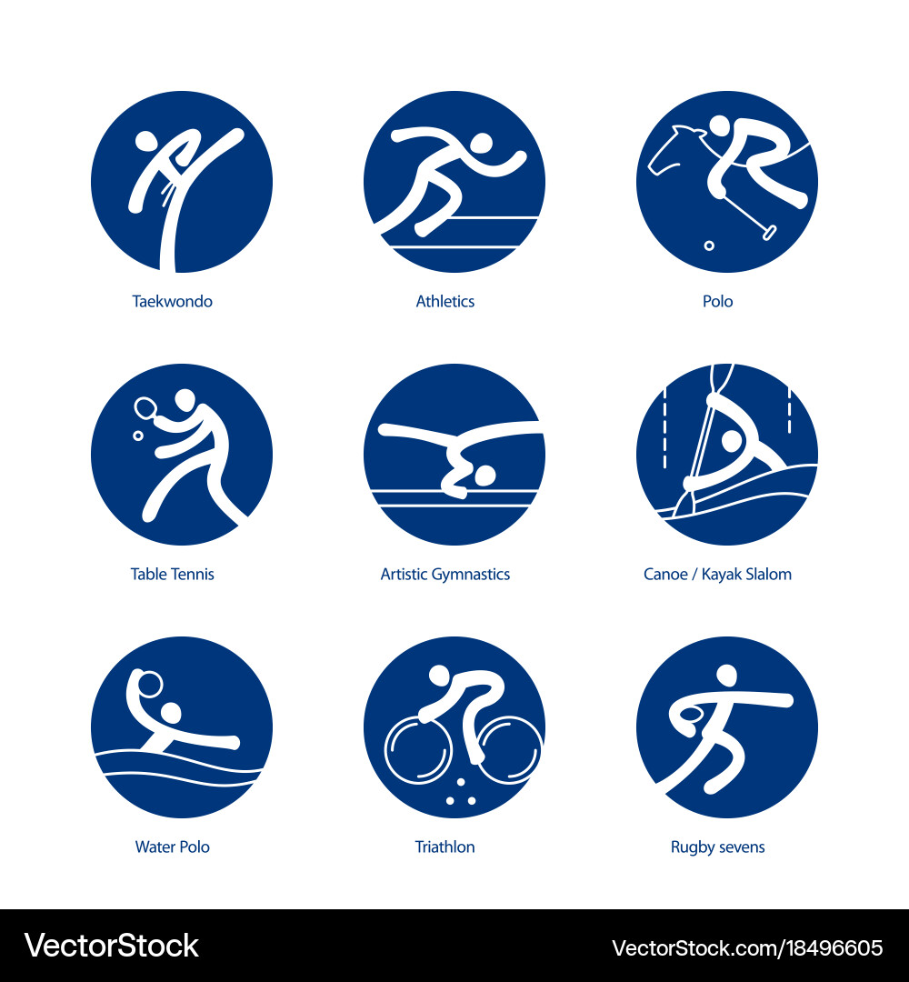 Summer Sports Icons Vector Images (over 120,000)