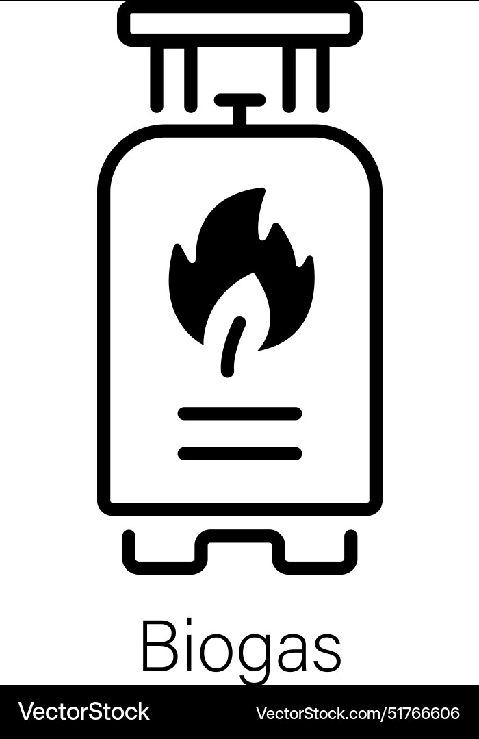 Biogas Royalty Free Vector Image - VectorStock