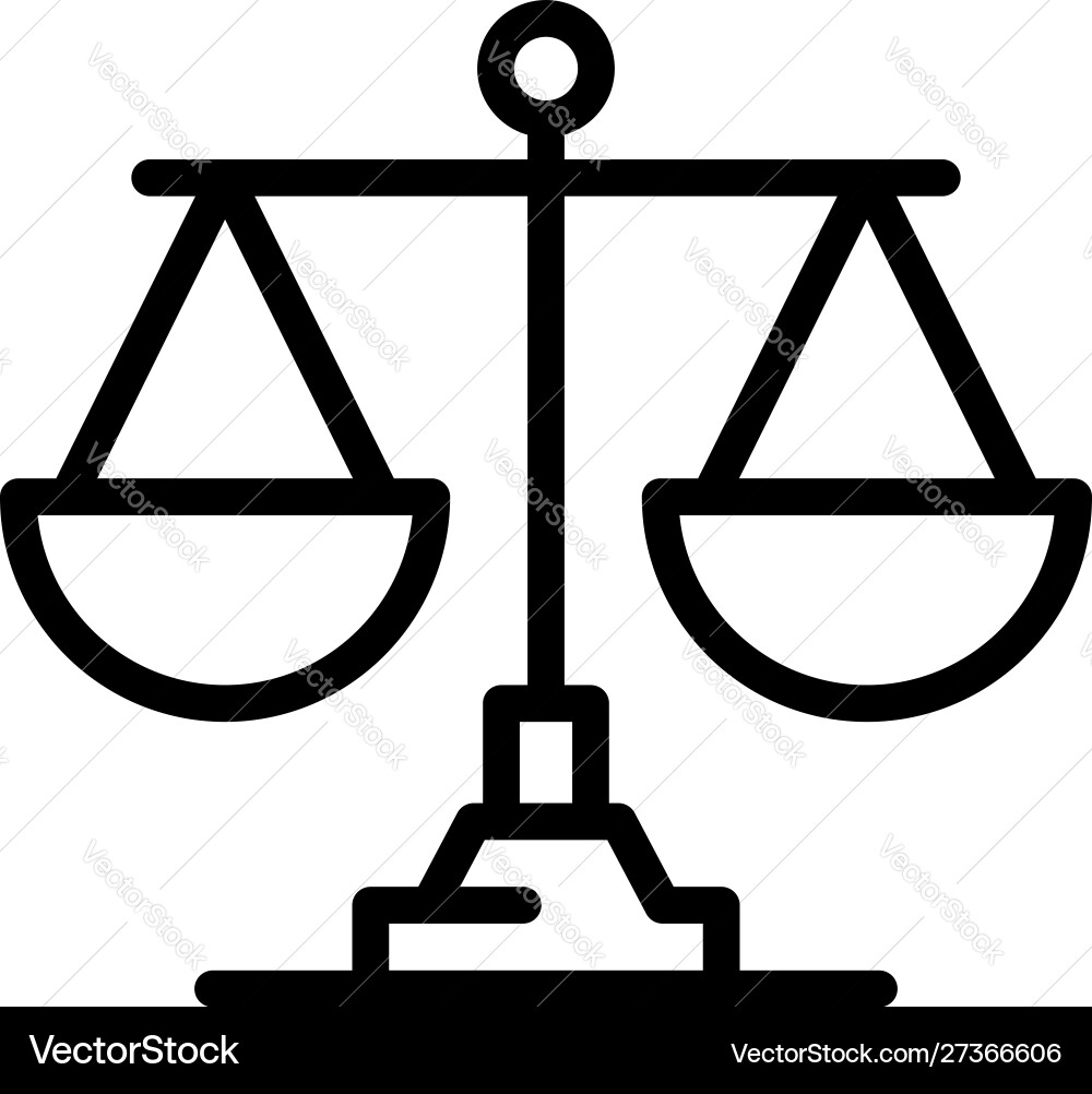 Justice Icon Vector
