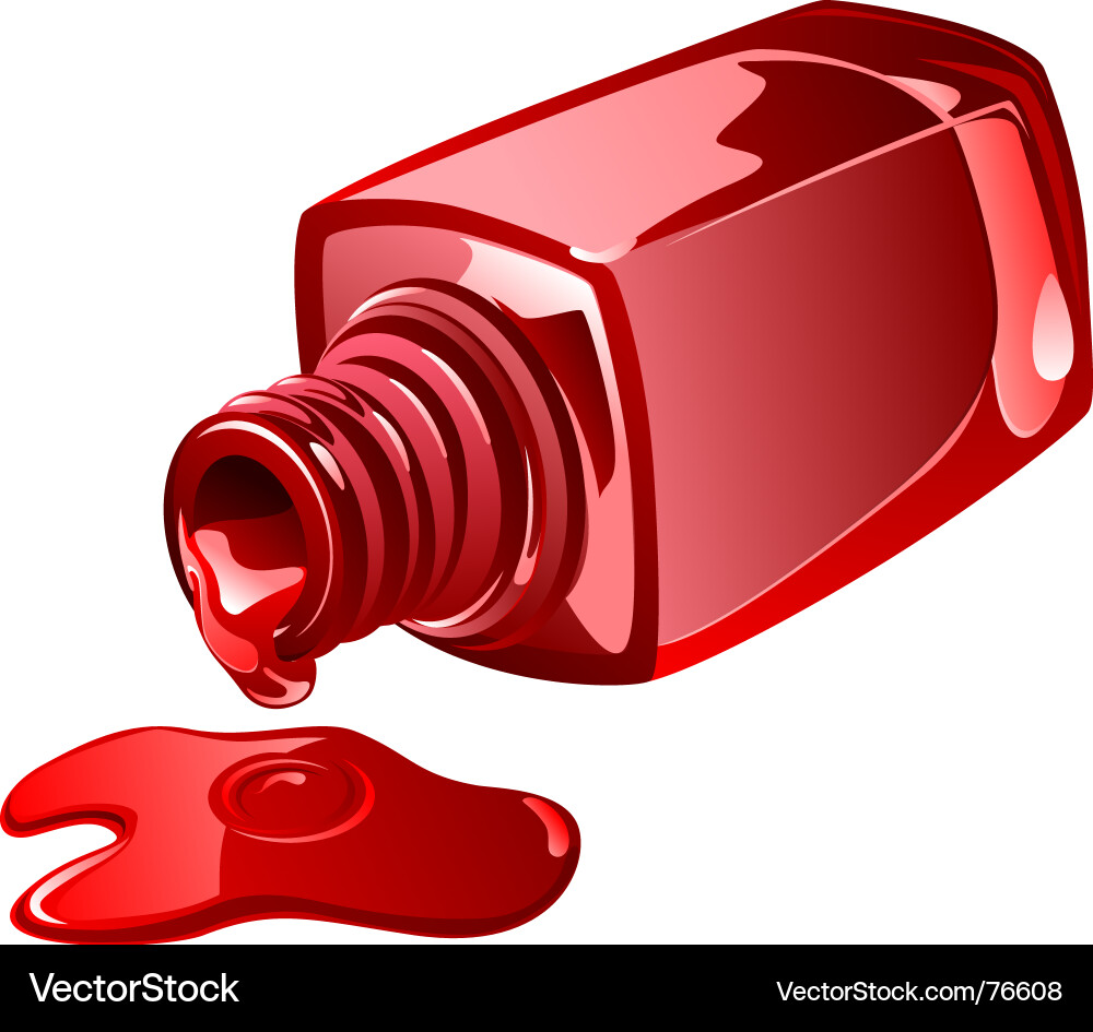 Nail polish Royalty Free Vector Image - VectorStock