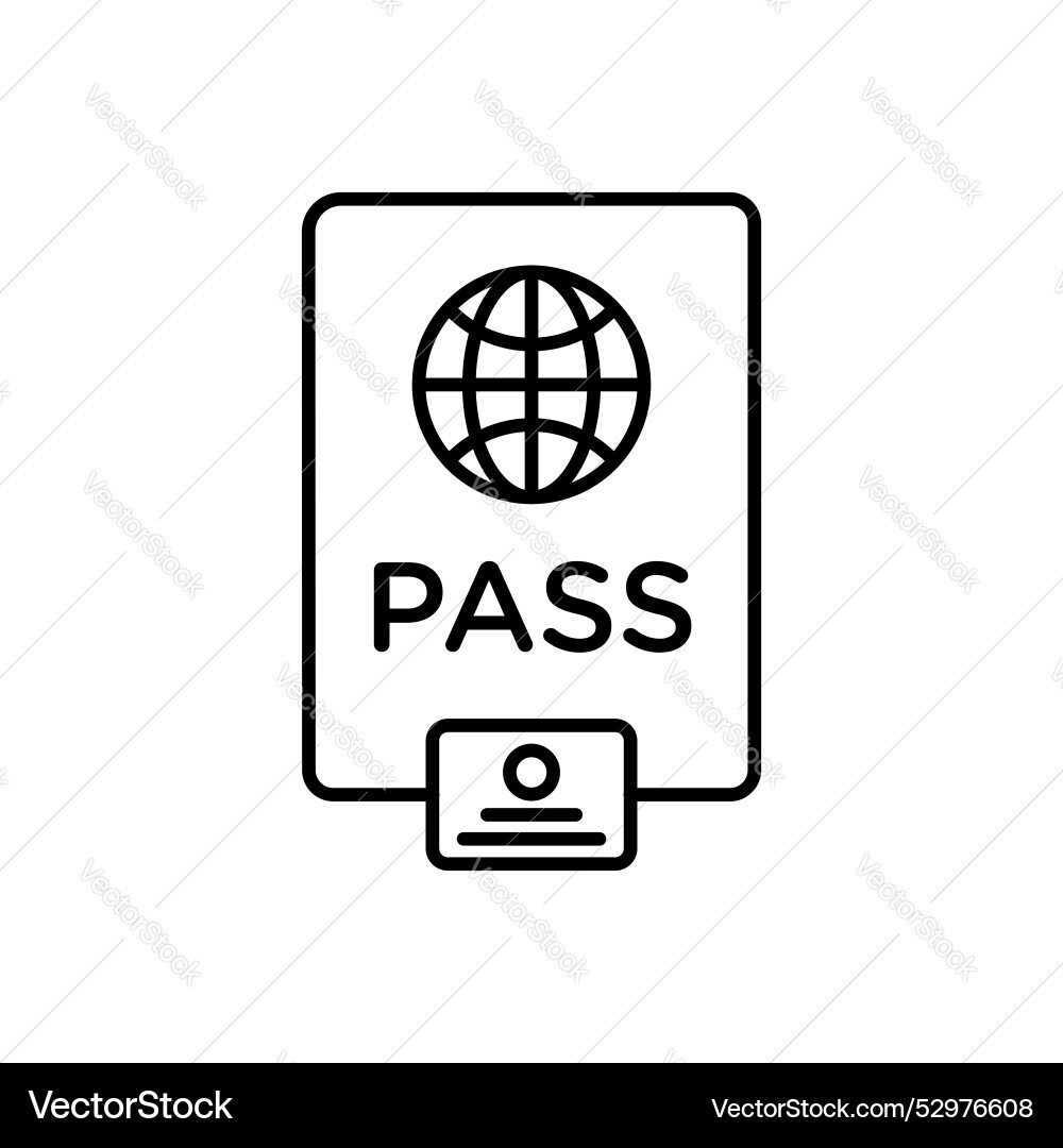 Personal documents icon Royalty Free Vector Image