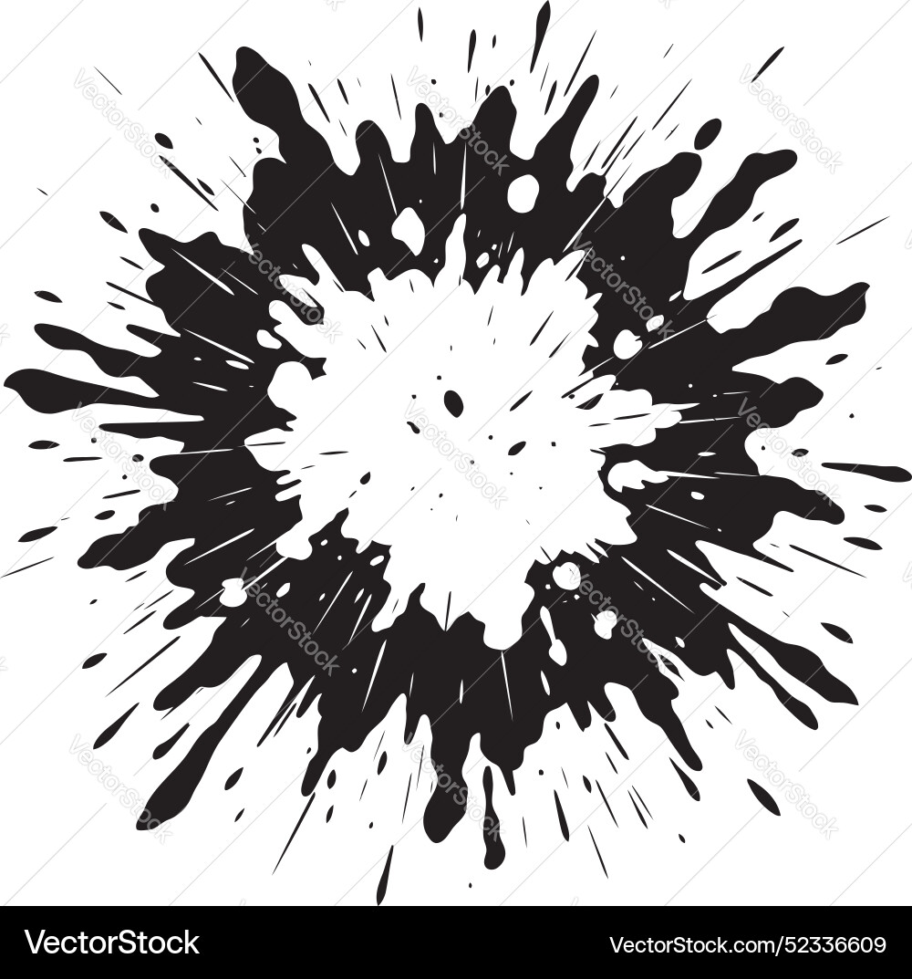Whizbang kaboom dynamic explosion explo blast Vector Image
