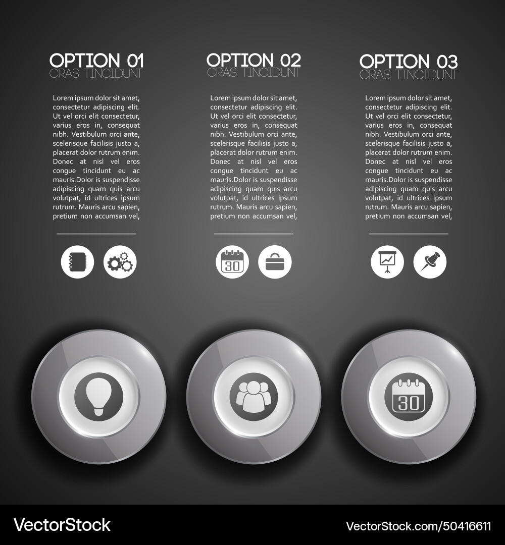 Business infographic background Royalty Free Vector Image