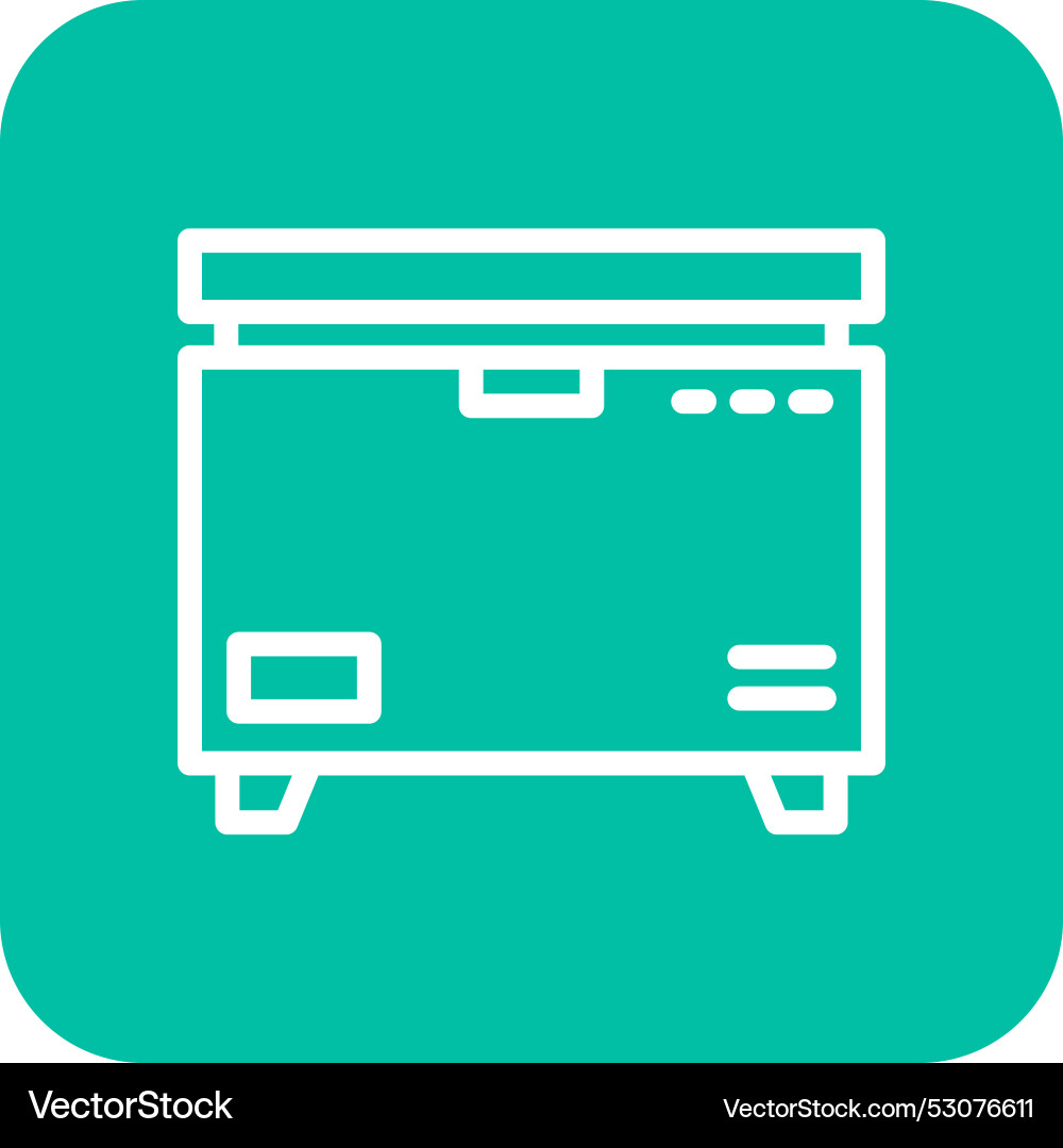 Freezer icon design Royalty Free Vector Image - VectorStock