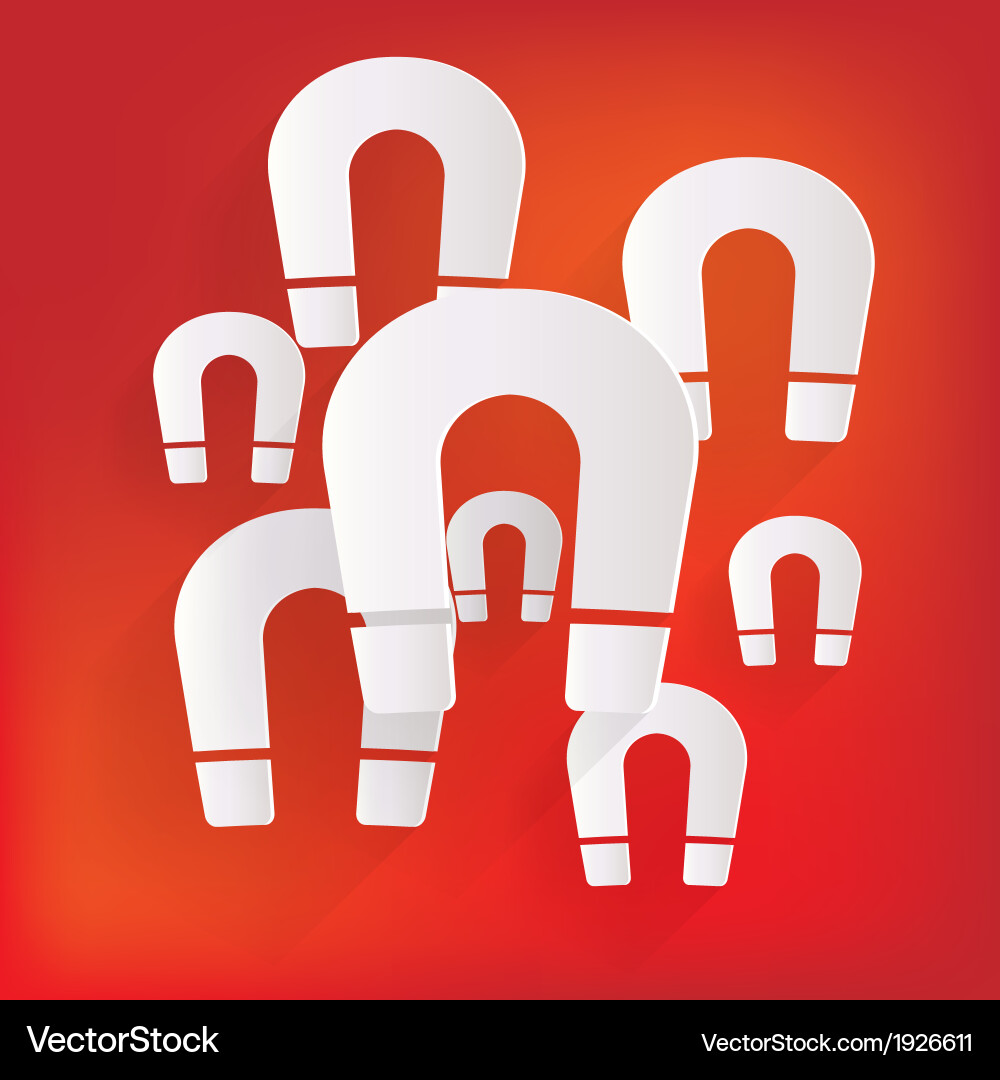 Magnet symbol Royalty Free Vector Image - VectorStock