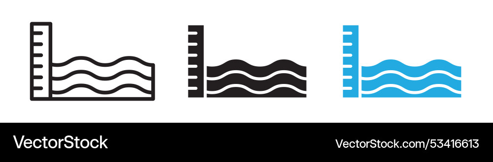 Sea Level Rise Icon Vector Images (over 540)