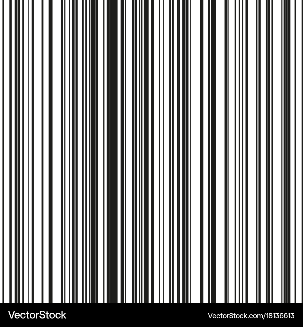 Seamless barcode background Royalty Free Vector Image