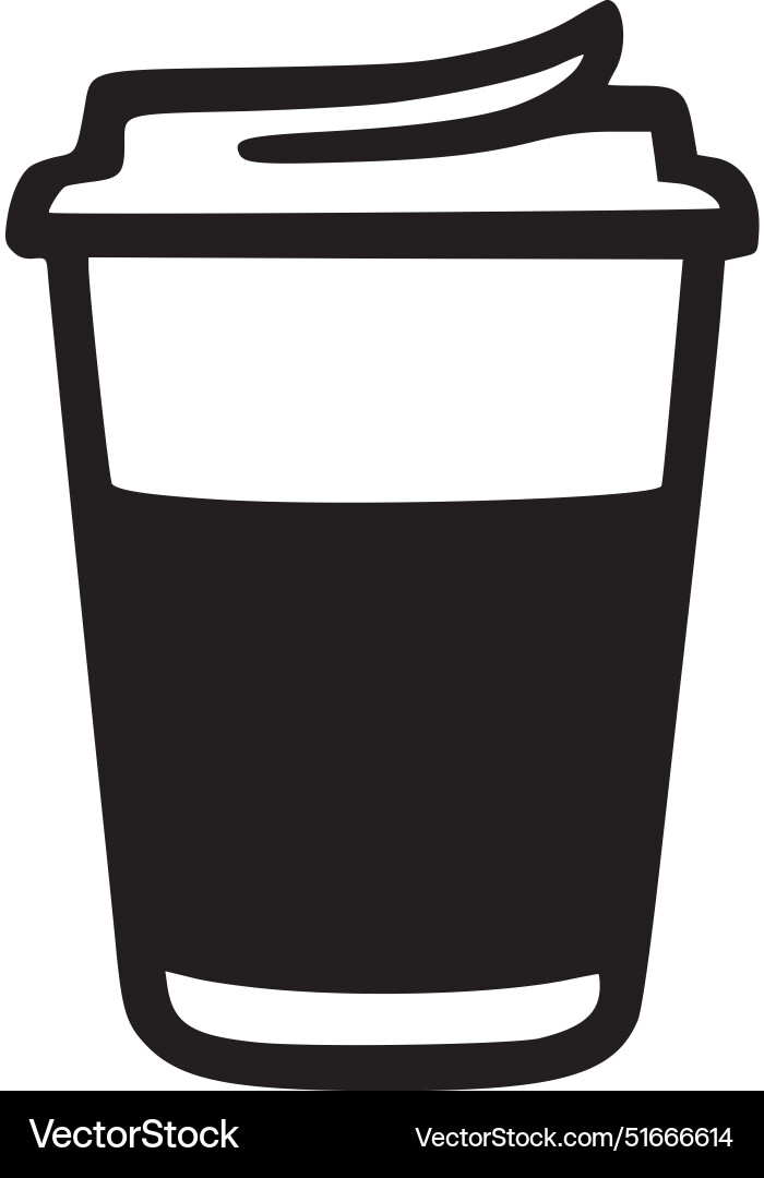 Coffee cup - high quality logo ideal Royalty Free Vector