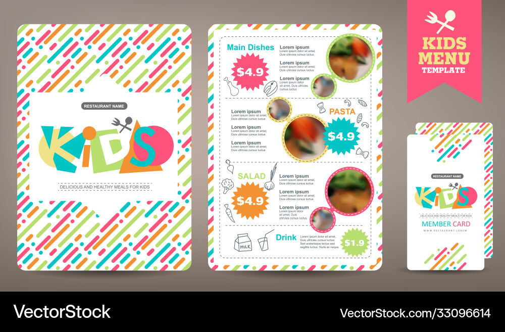 Menu Royalty Free Vector Image - VectorStock