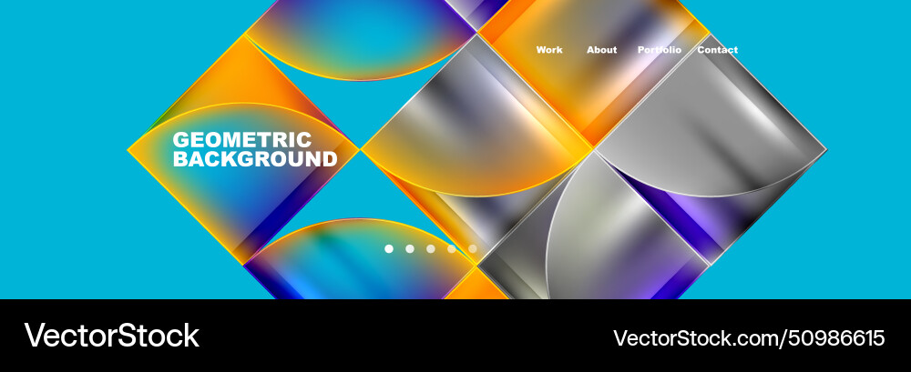 Trendy simple round triangle and circle Royalty Free Vector