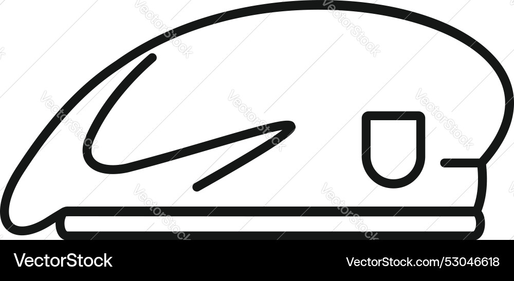 Military beret symbolising service Royalty Free Vector Image