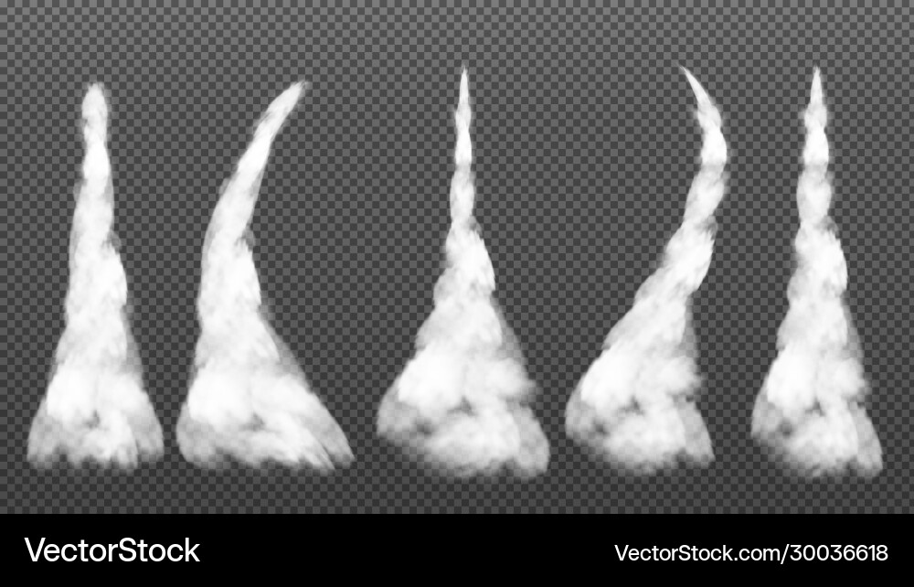 Smoke Royalty Free Vector Image - VectorStock