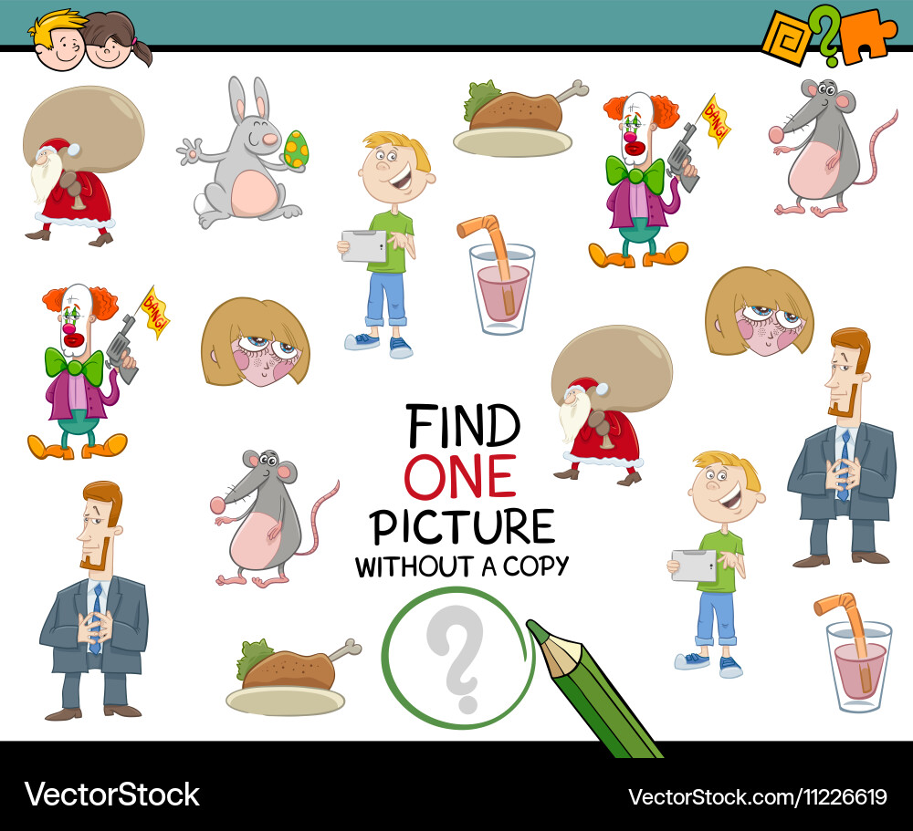 Preschool educational activity Royalty Free Vector Image