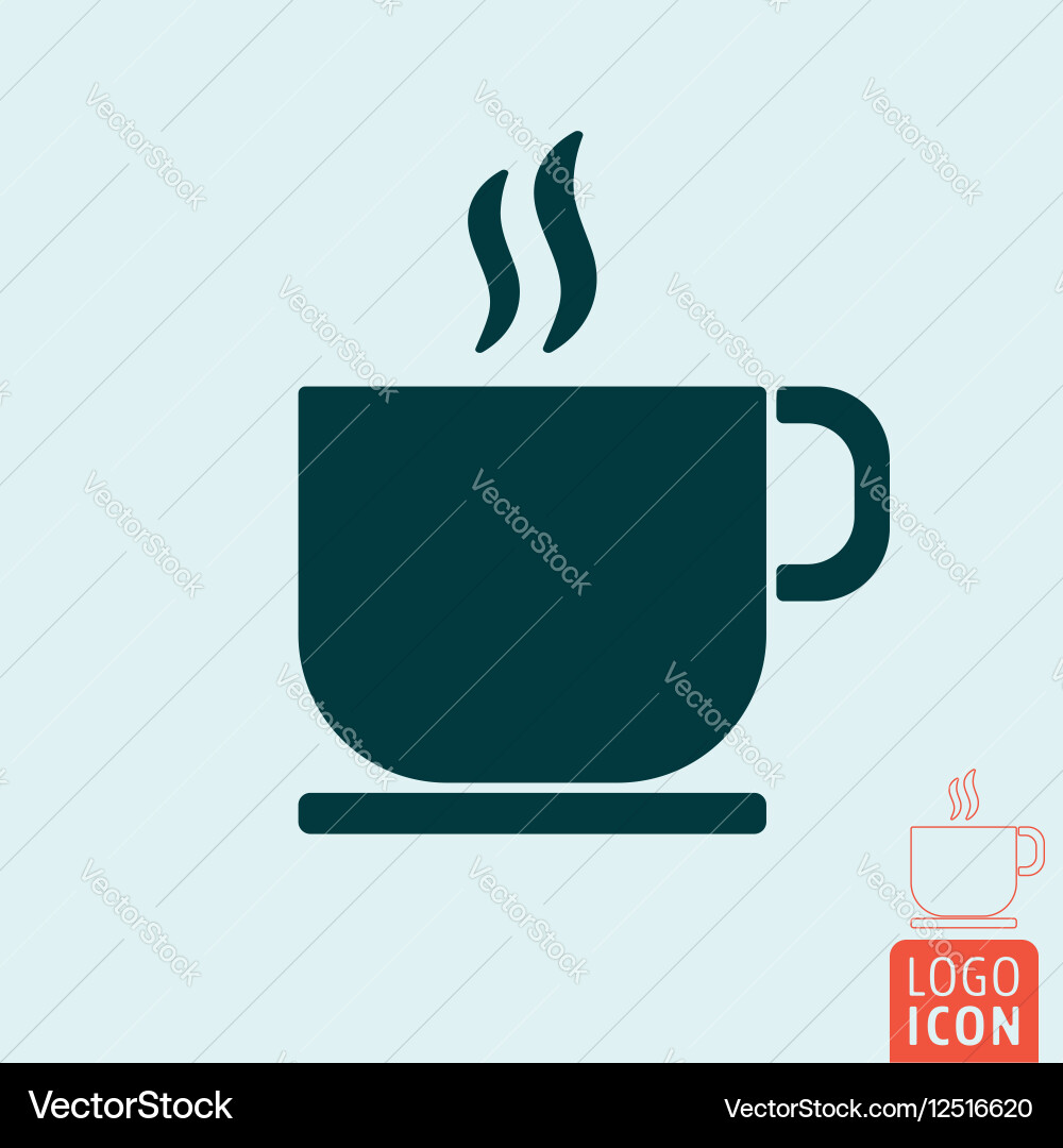 Kaffeetasse Icon Lizenzfreies Vektorbild - VectorStock