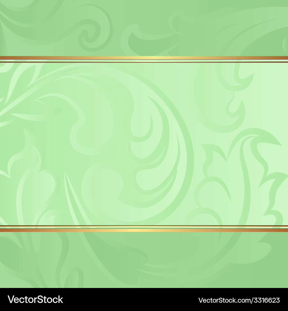 Green background Royalty Free Vector Image - VectorStock